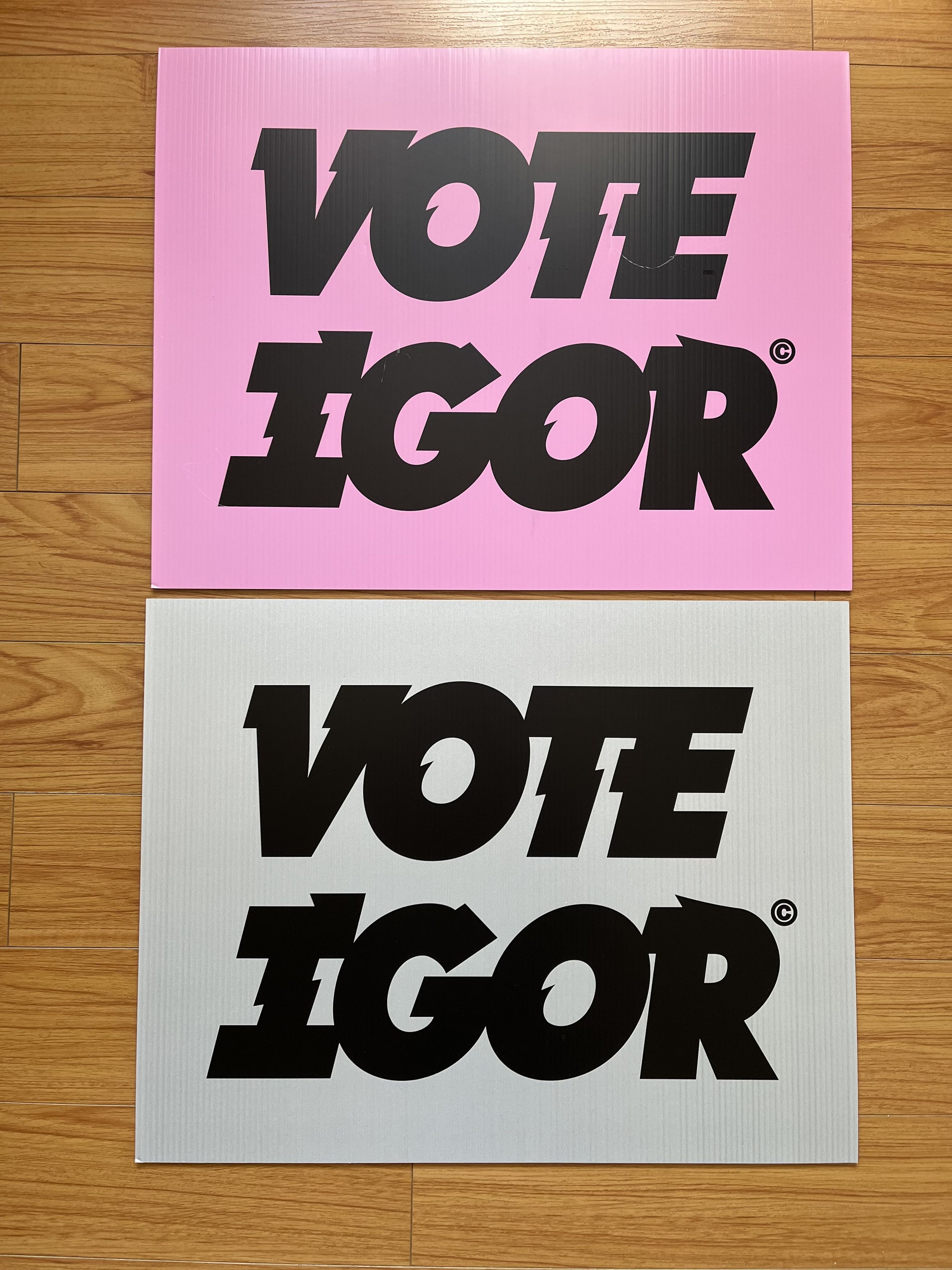 Golf Wang Vote Igor lawn sign Tyler The Creator | Grailed
