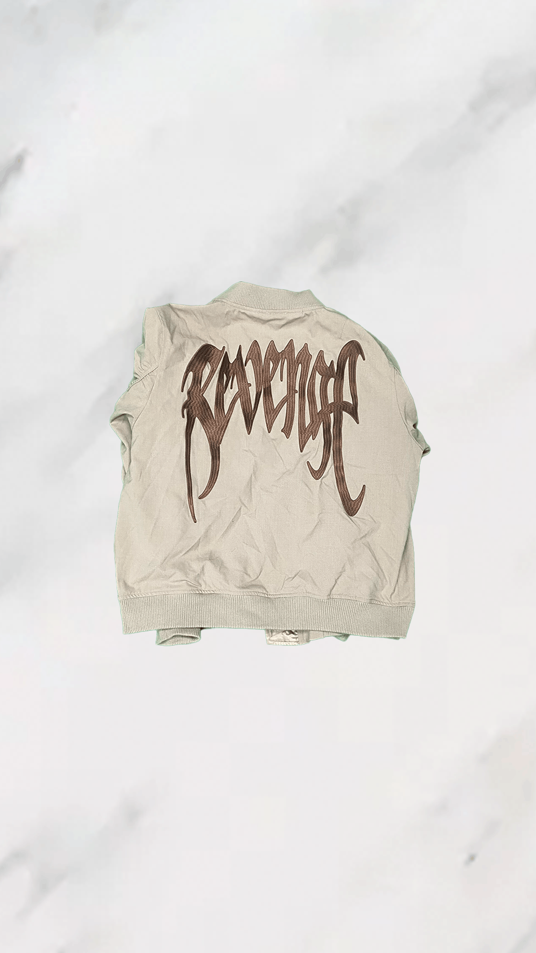 Revenge Revenge Tan Bomber Jacket | Grailed