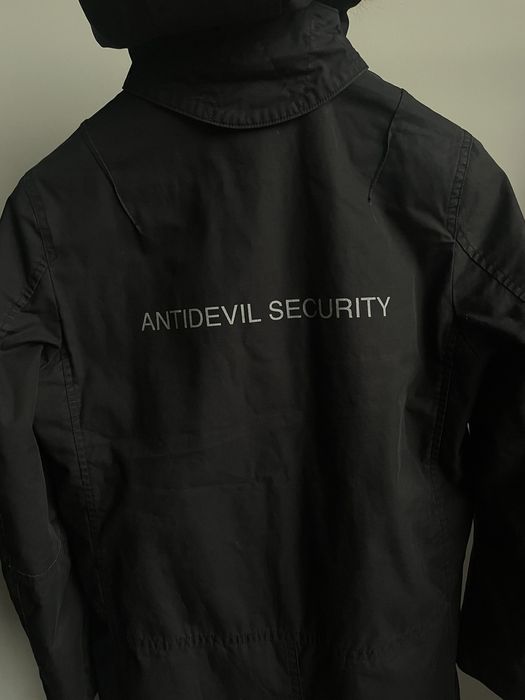 Undercover Undercover ANTIDEVIL SECURITY🦇 Fur Parka | Grailed