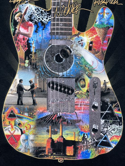 Vintage Crazy Baggy Vintage 90’s Psychedelic LSD Pink Floyd Shirt | Grailed