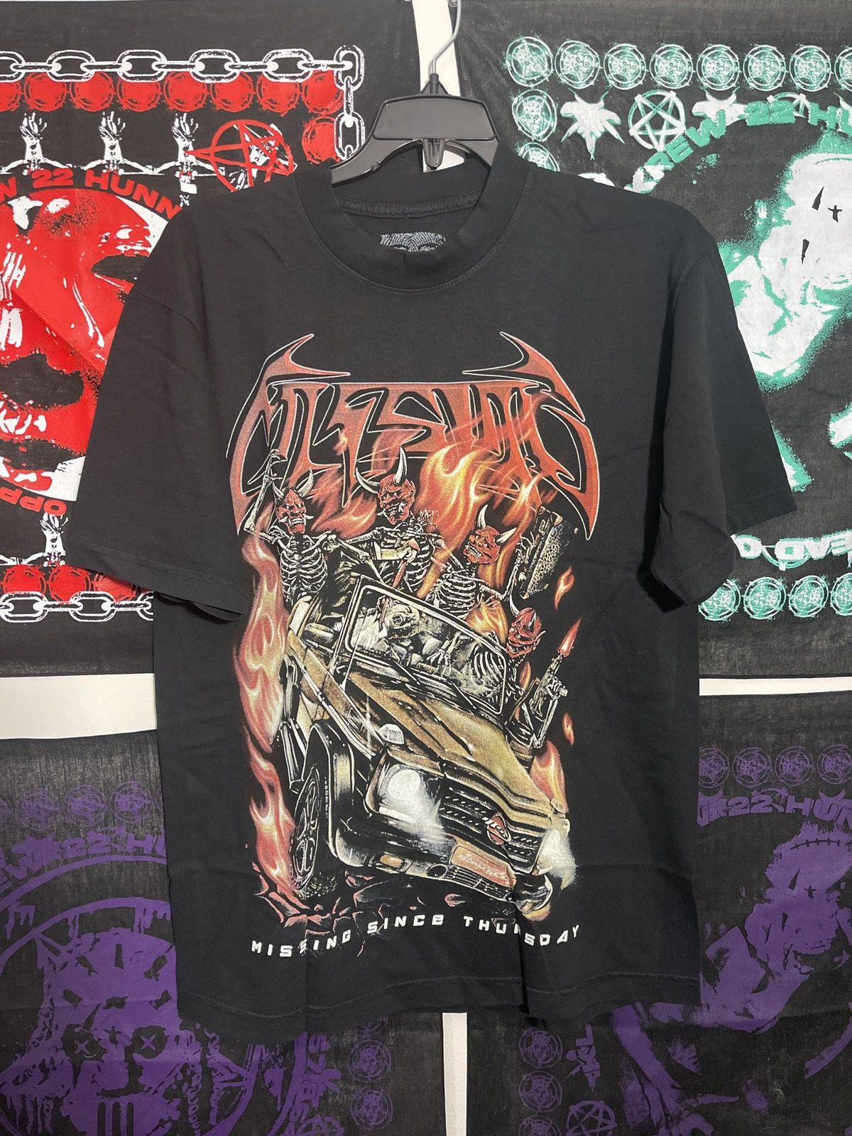 Band Tees Missing Since Thursday Oni Wagon Tee SMALL | Grailed