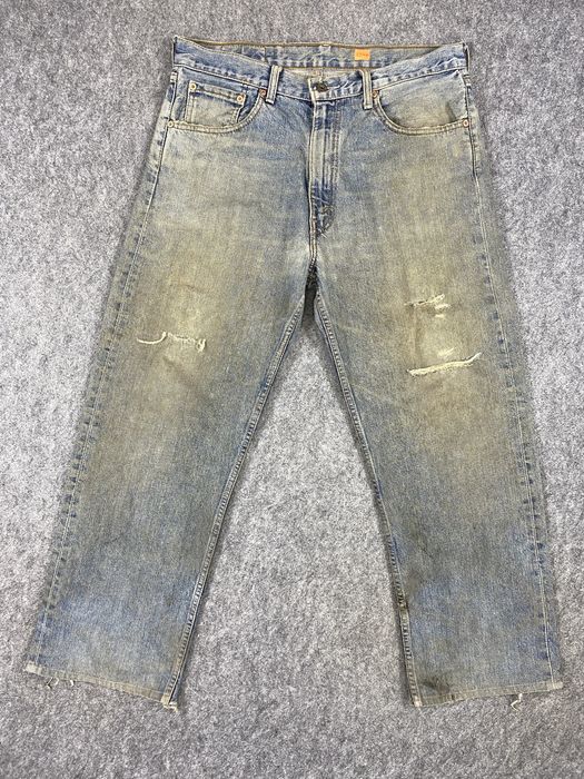 Vintage Dirty Blue Vintage Levi's 503 Jeans 34x27.5 Denim -SJ168 | Grailed