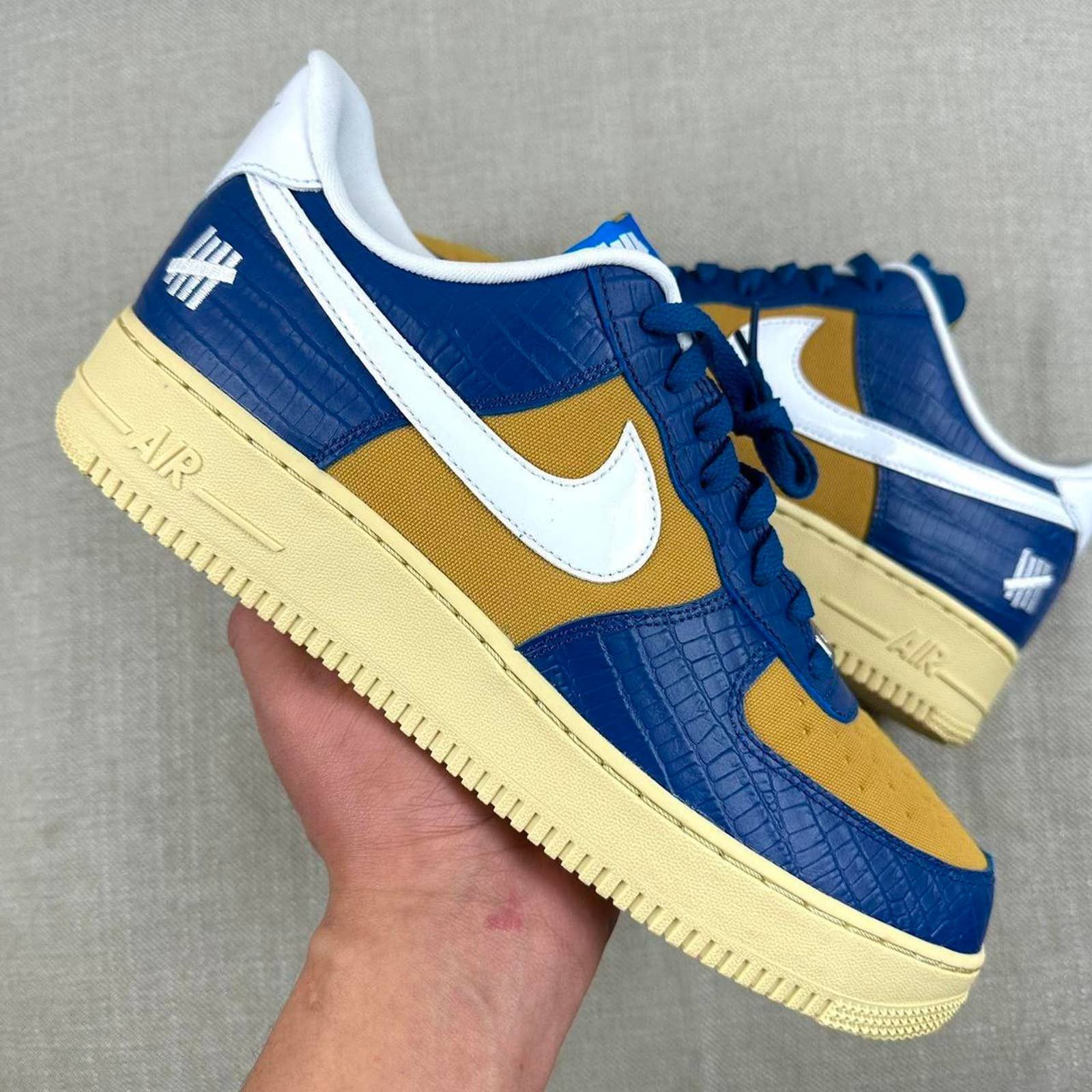Nike Nike x Undefeated Air Force 1 Low "Court Blue" | Grailed