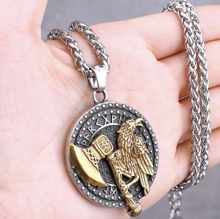 Chain Eagle Pendant Necklace | Grailed