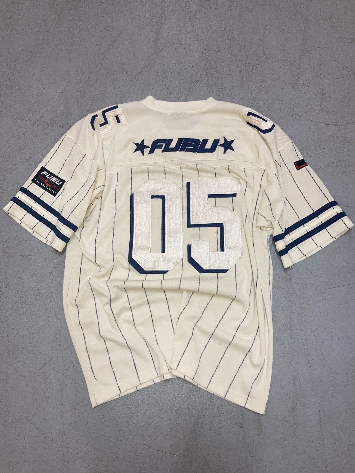 Fubu × Jnco × Vintage Crazy Vintage Y2K Fubu Football Jersey Hip Hop Rap Tee | Grailed