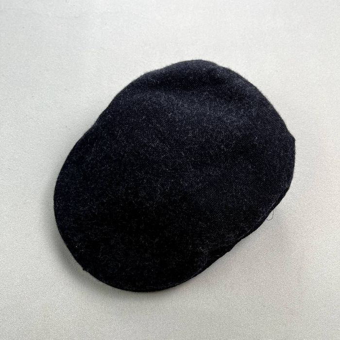 Vintage Vintage Kangol Flat Cap Hat Black Big Kangaroo Knit Hip Hop ...