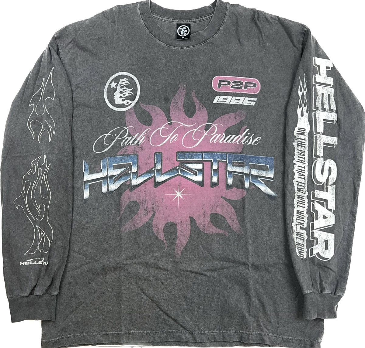 HELLSTAR Hellstar Spiritual Olympics Long Sleeve T-shirt | Grailed