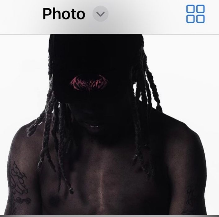 Playboi Carti Playboi carti NARCISSIST hat red/black | Grailed