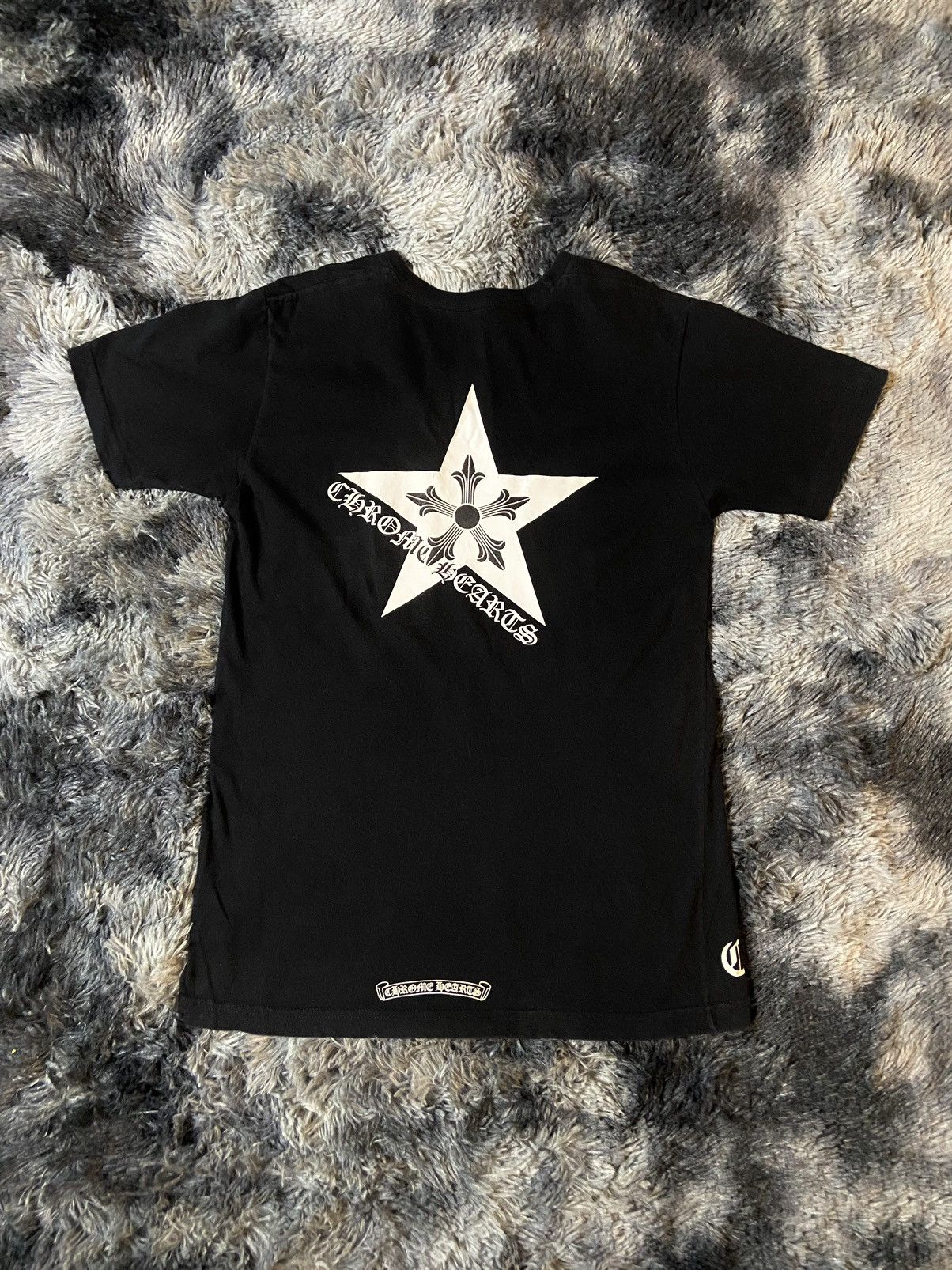Chrome Hearts Chrome Hearts Ninja Start Scroll Logo Pocket Tee Black ... Chrome Hearts Chrome Hearts Ninja Start Scroll Logo Pocket Tee Black ...