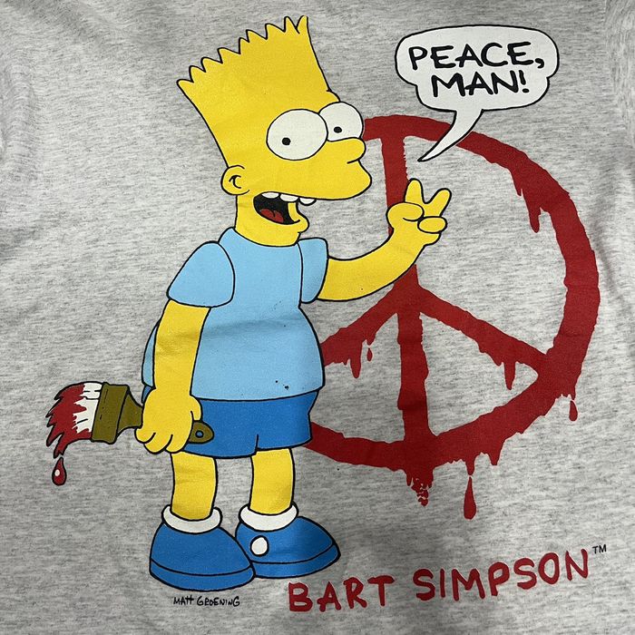 Vintage Vintage Simpson “Peace Man” 90s | Grailed
