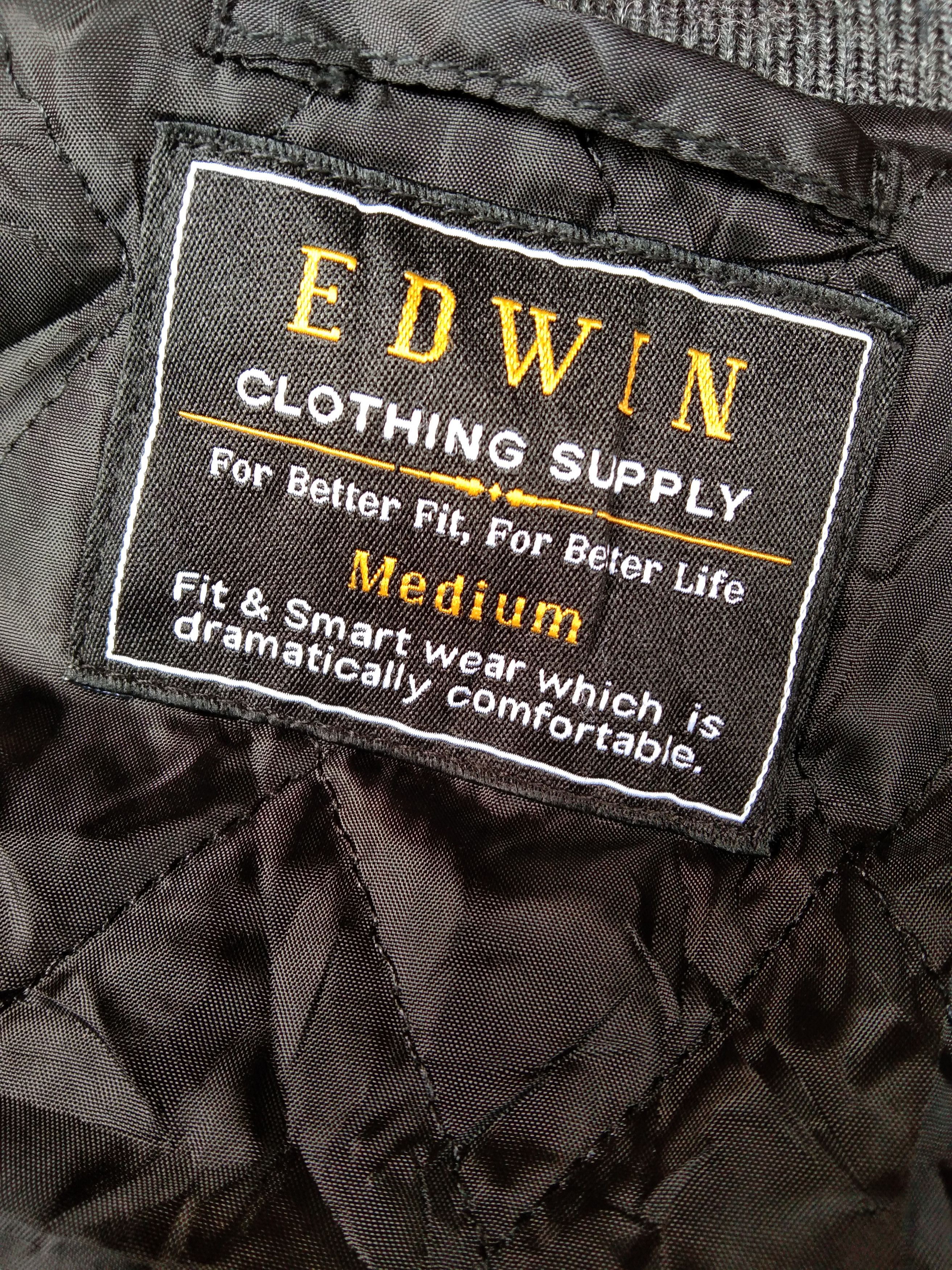 Bomber Jacket × Edwin × Vintage Vintage Edwin Varsity Jacket | Grailed
