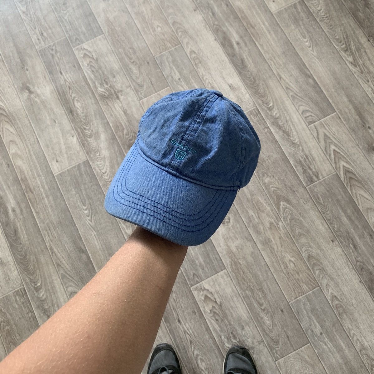 Gant × Made In Usa Sun Faded Gant Centre Logo London Blue Streetwear ...