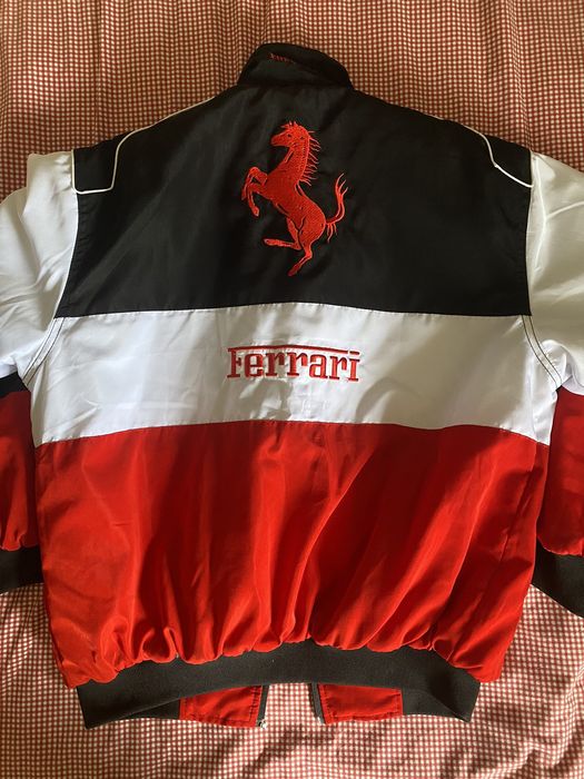 Vintage ferrari racing jacket | Grailed