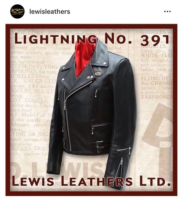 Lewis Leathers RARE 391 Jacket by Paul Simonon of The Clash | Grailed