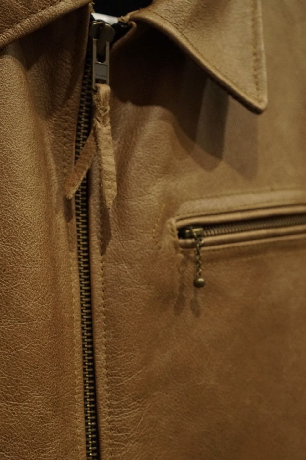 Japanese Brand Curphey Made in Japan Leather Biker Jacket, Trucker ...