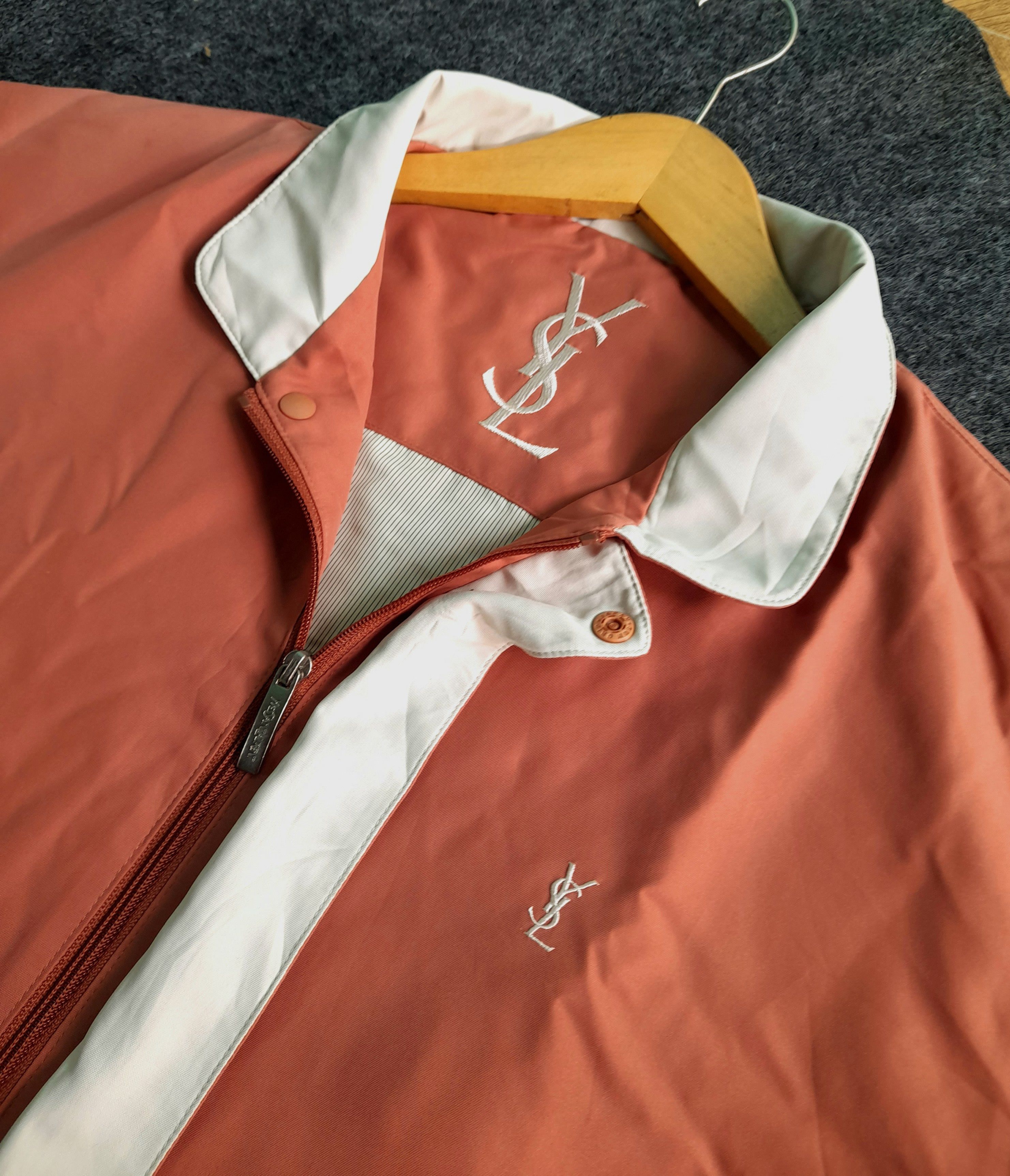 Vintage × Ysl Pour Homme × Yves Saint Laurent 💥orange color💥 yves Saint ...