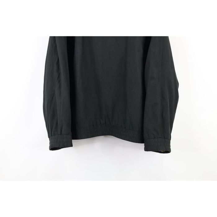Vintage Vintage 90s St Croix Knits Microfiber Bomber Jacket Black | Grailed