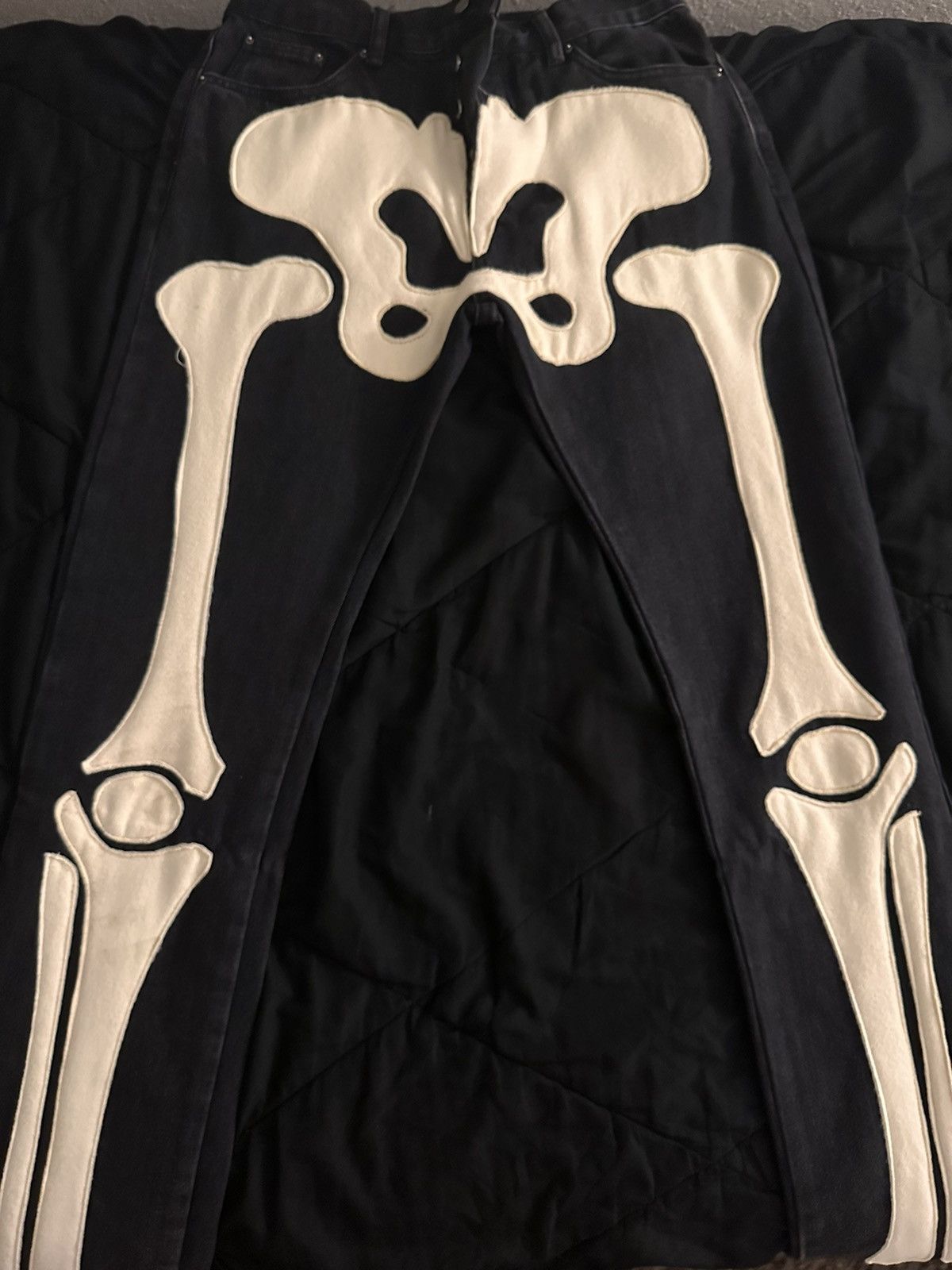 Streetwear mnml skeleton jeans | Grailed