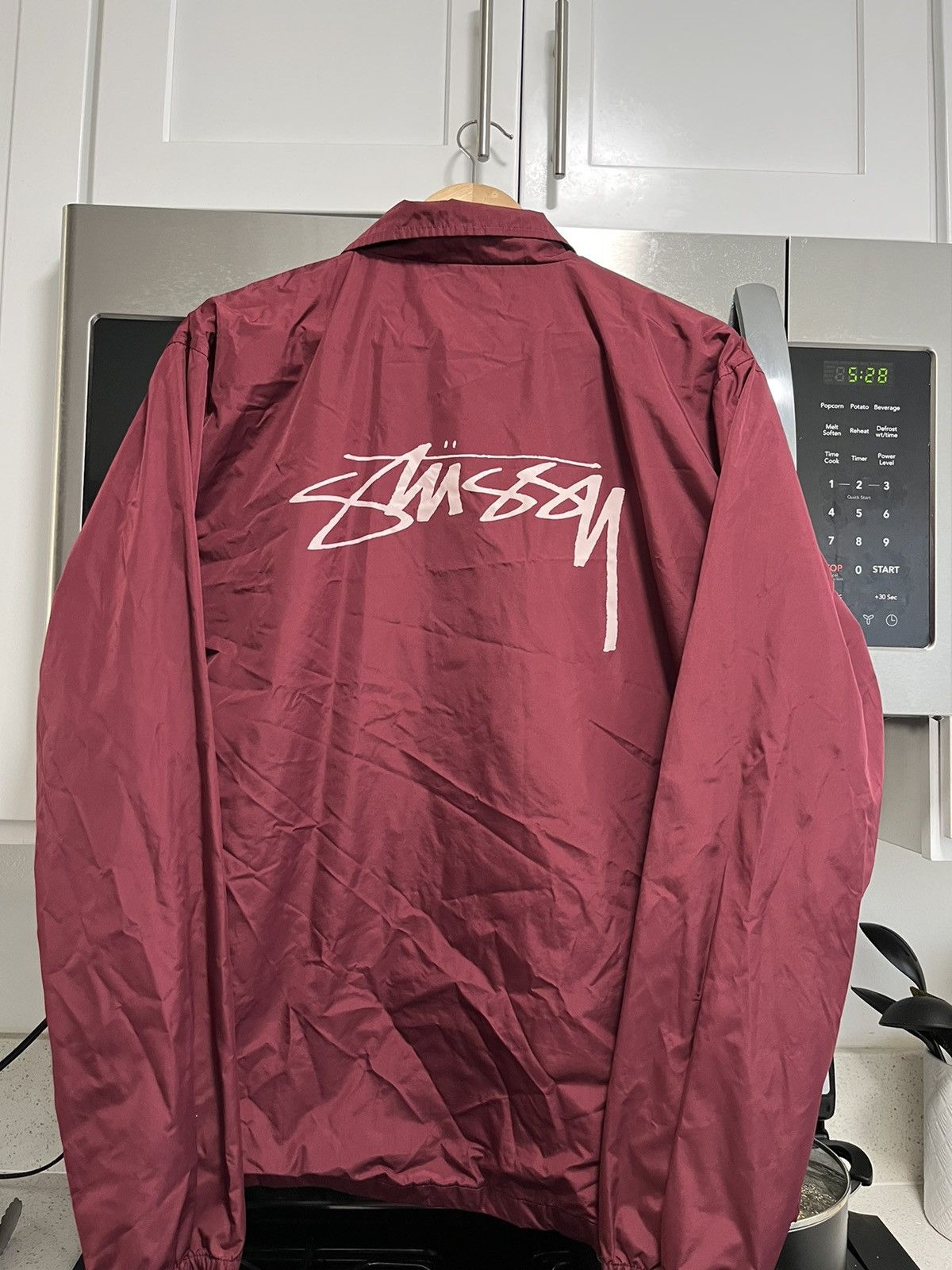 Stussy Stussy Red Coach Windbreaker Jacket Size Large | Grailed
