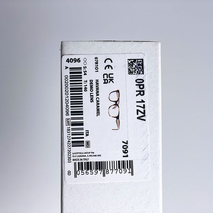 Prada NEW Prada PR17ZV 07R1O1 Square Women Eyeglasses | Grailed