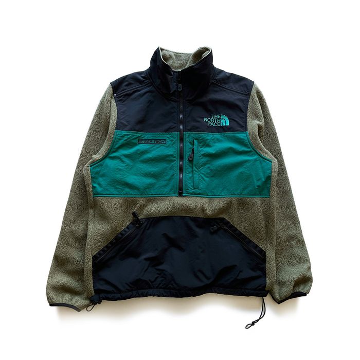 The North Face Steep Tech Half Zip Fleece Jacket in Green | Grailed