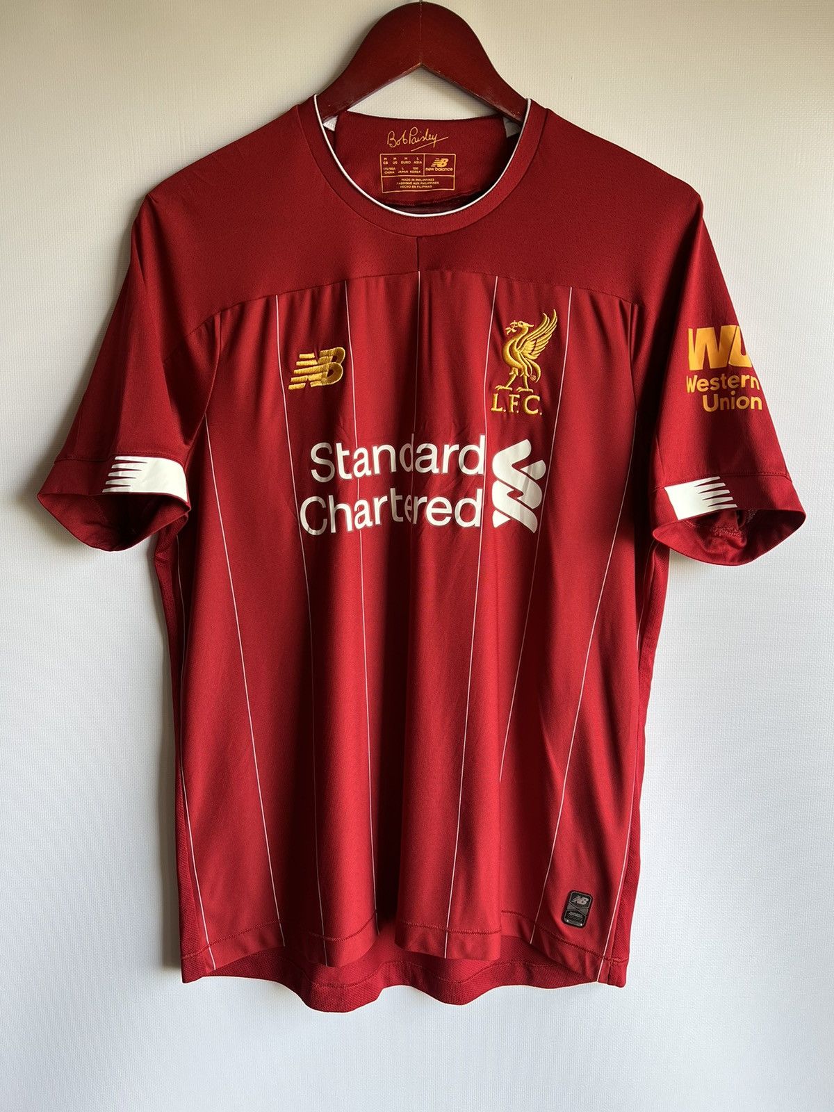 Liverpool × New Balance × Soccer Jersey New Balance Liverpool 2019 2020 ...