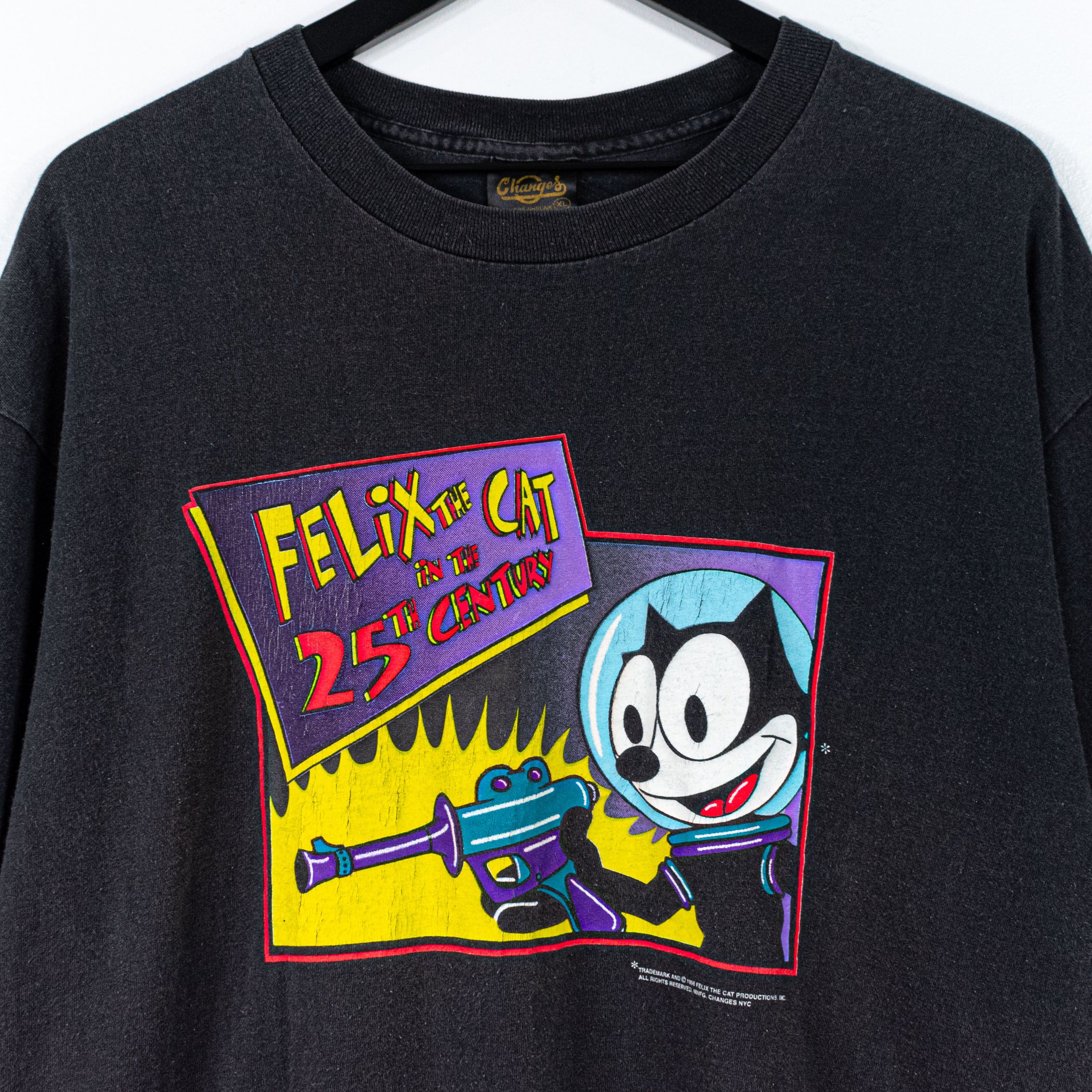 Art × Movie × Vintage Vintage 1996 Felix The Cat In The 25th Century T ...