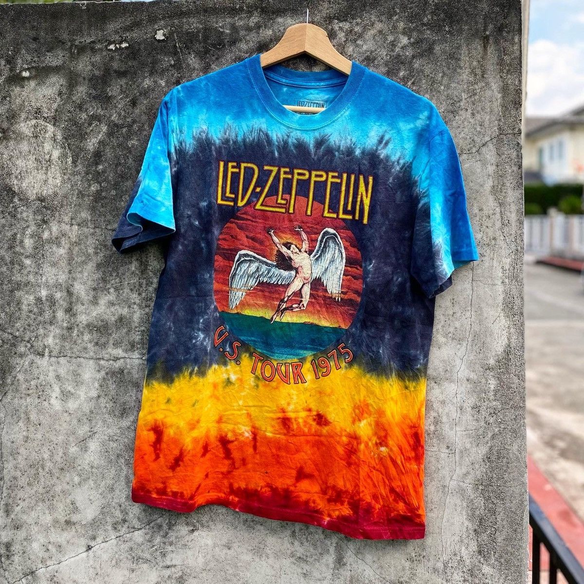 Led Zeppelin Led Zeppelin Icarus 1975 (Tie-Dye) | Grailed