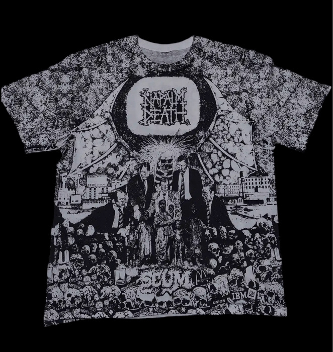 Very Rare Napalm Death Bolt Thrower Morbid Angel Obituary Carcass Grailed