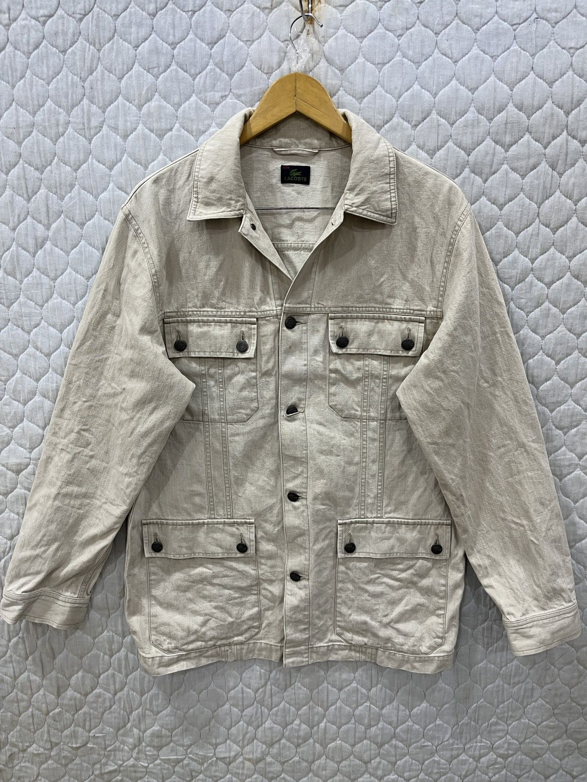 Vintage (Ttt). VINTAGE LACOSTE MULTI POCKET JACKET | Grailed