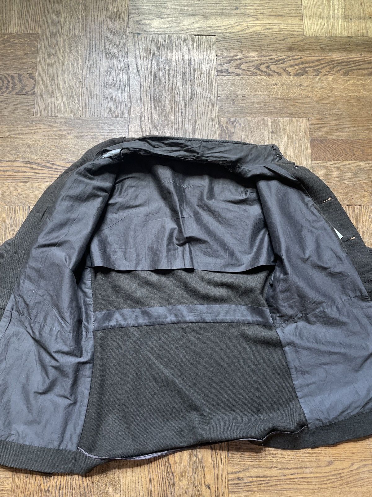 Rick Owens FW04 Queen Military M65 Cashmere Wool Coat | Grailed