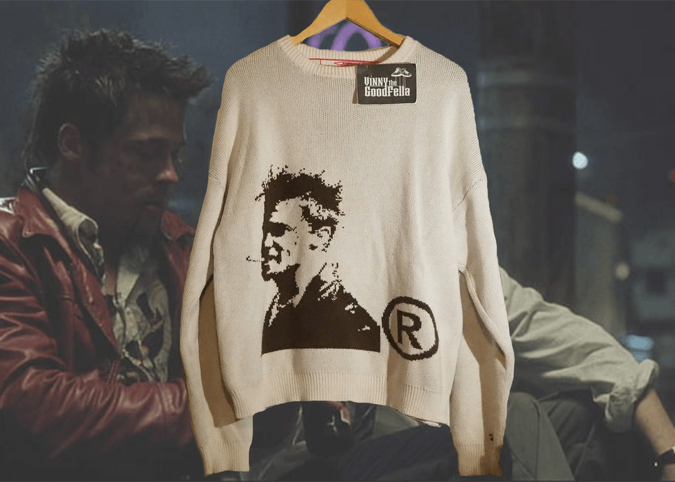Joy Divizn Joy Divizn "Brad Pitt" Sweater | Grailed