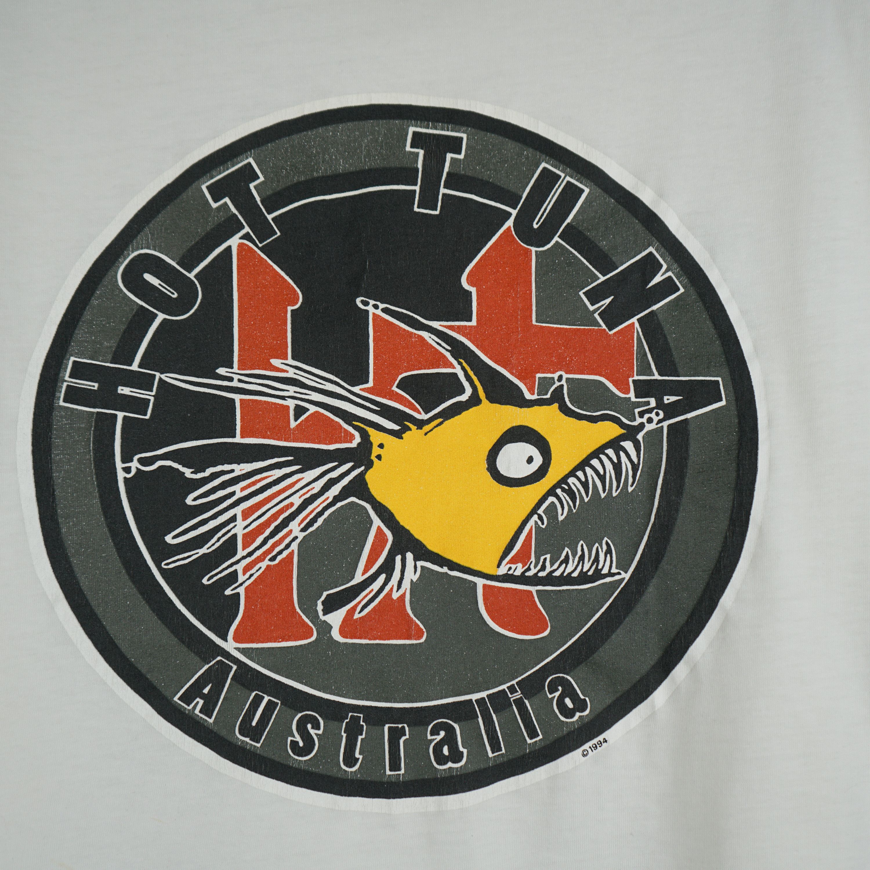 Vintage 1994 Hot Tuna Australia t-shirt | Grailed