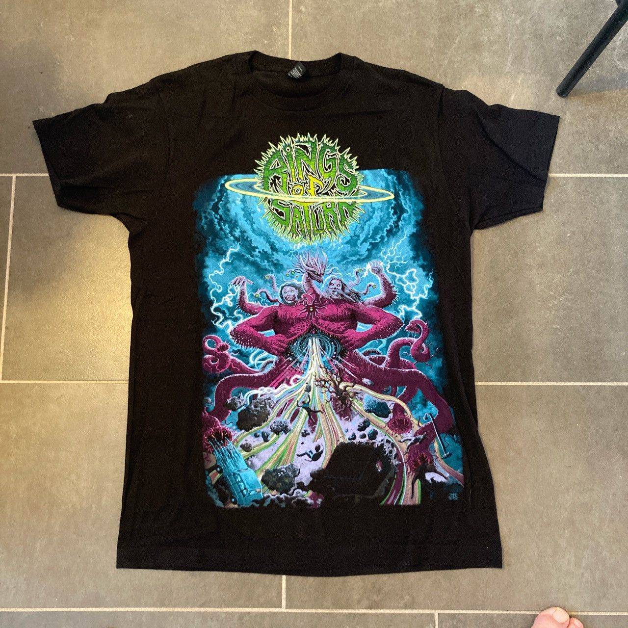 Band Tees Rings of Saturn band T-shirt | Grailed