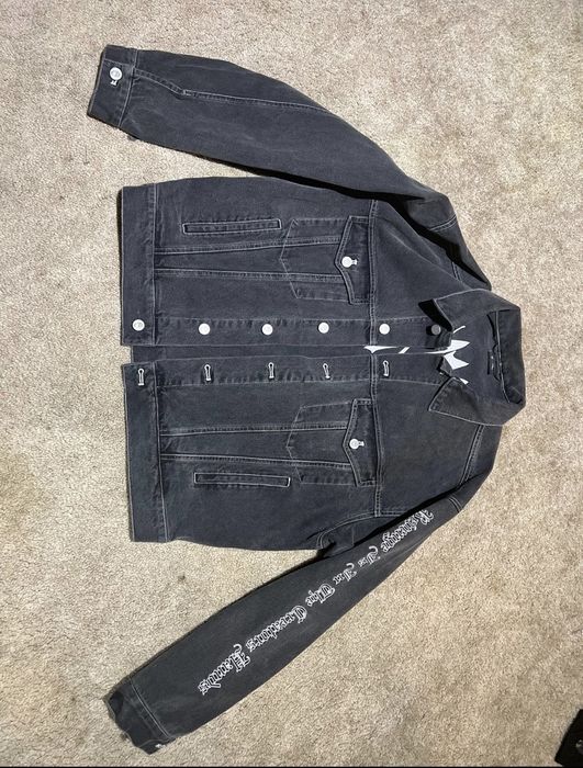 Revenge Revenge Black Denim Jacket | Grailed