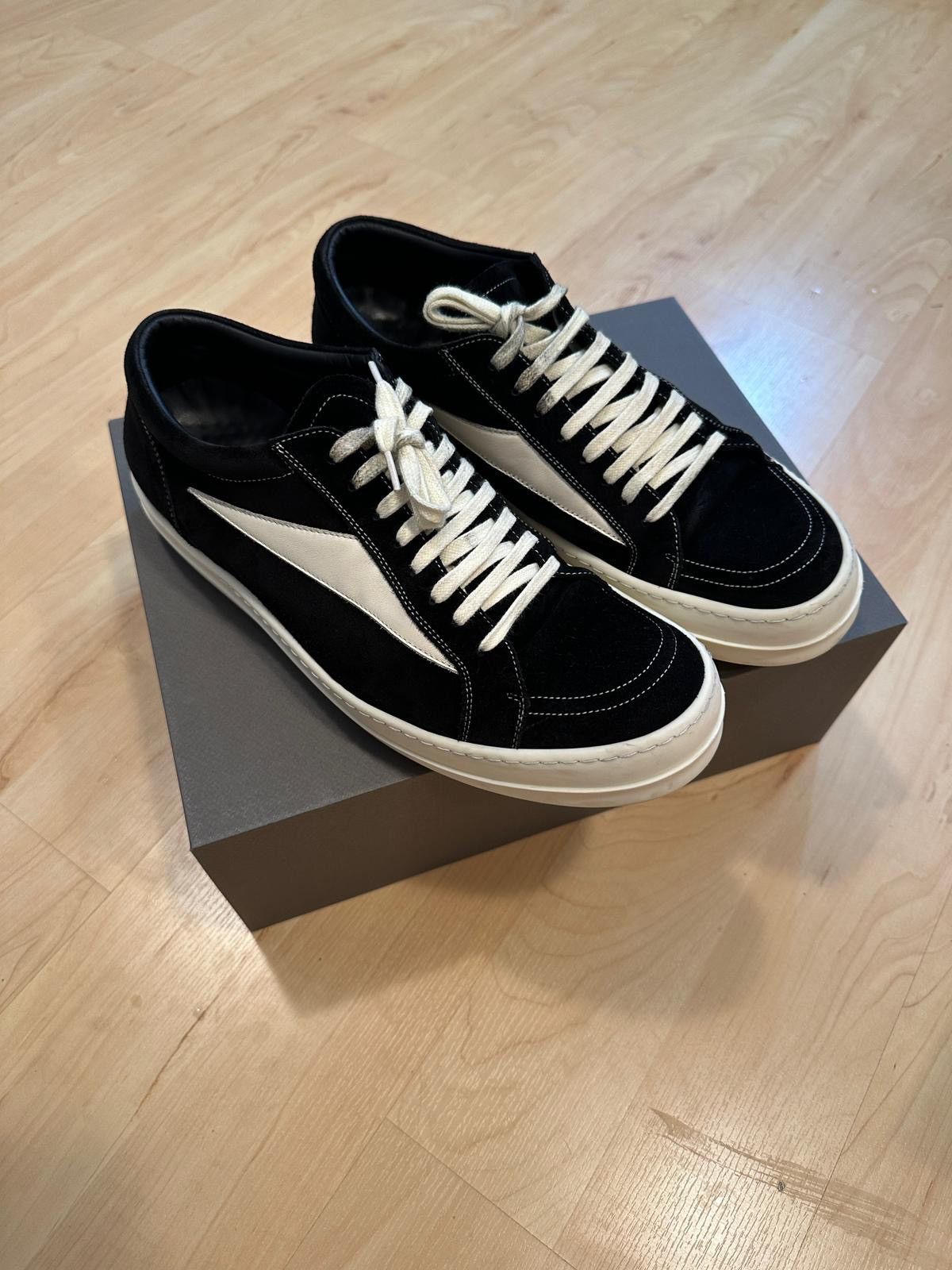 Rick Owens Rick Owens Vintage "Vans" Suede Sneaker | Grailed