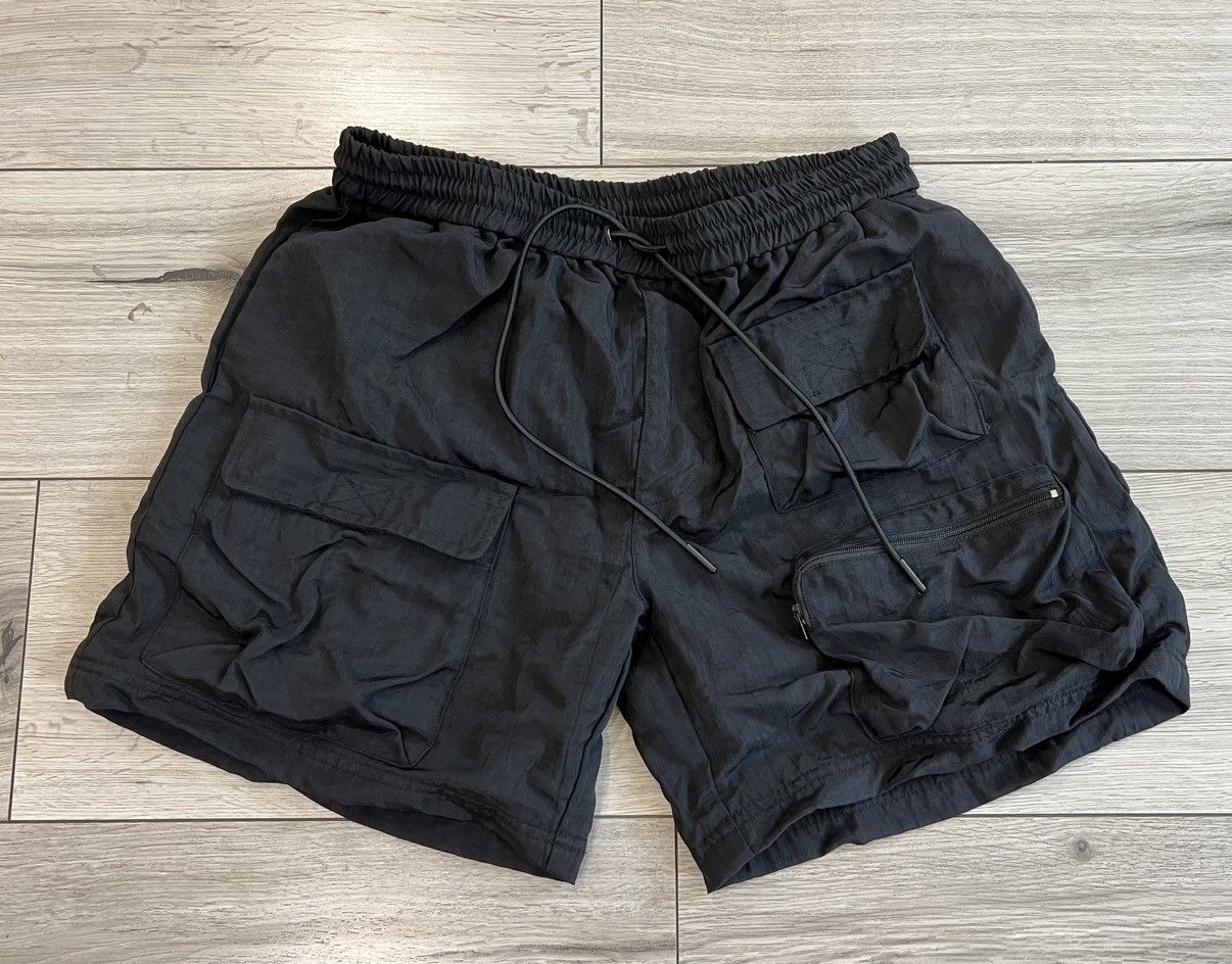 Richie Le Collection Richie Le Cargo Shorts Black New Small | Grailed