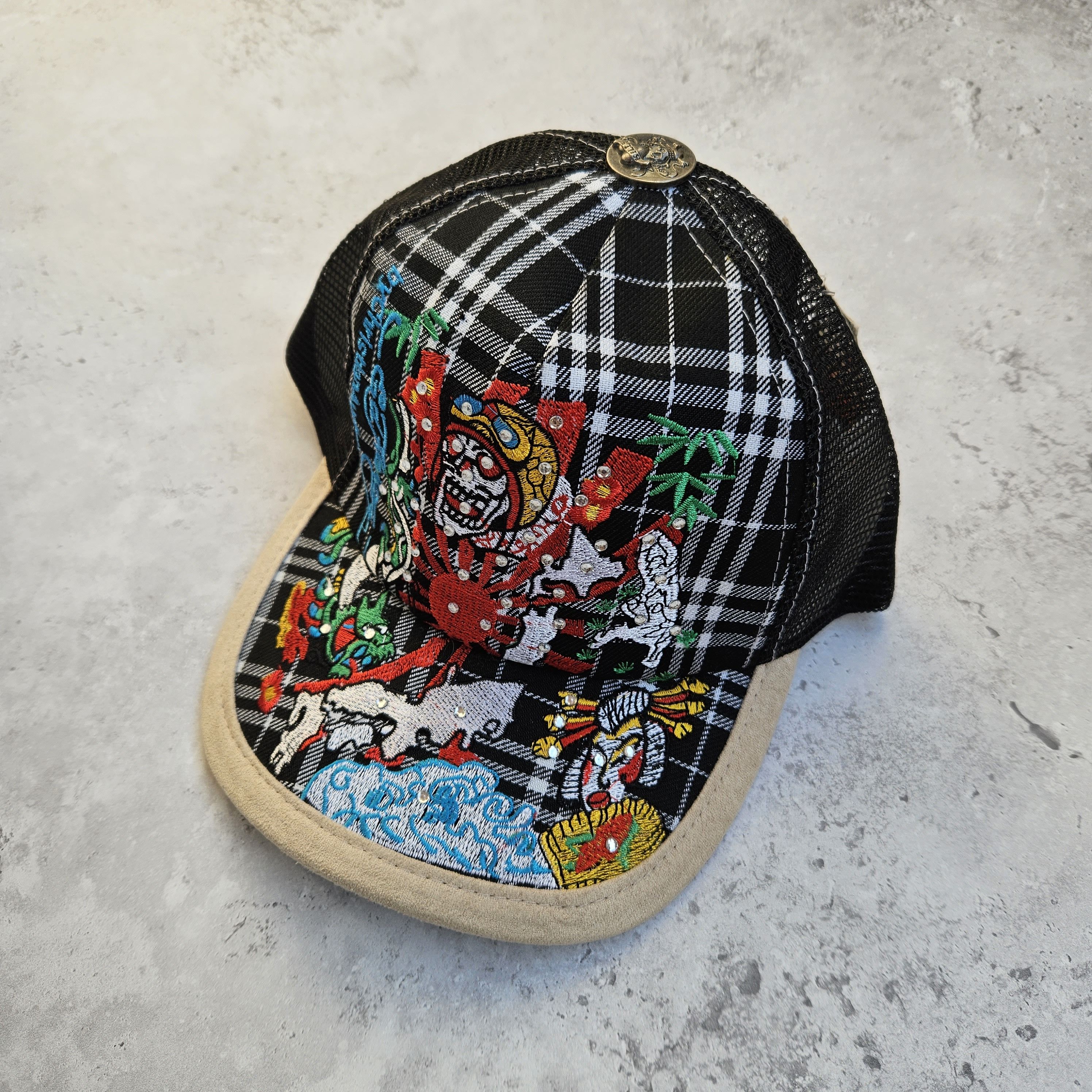 Vintage Ed Hardy Trucker Hat Cap Y2K | Grailed