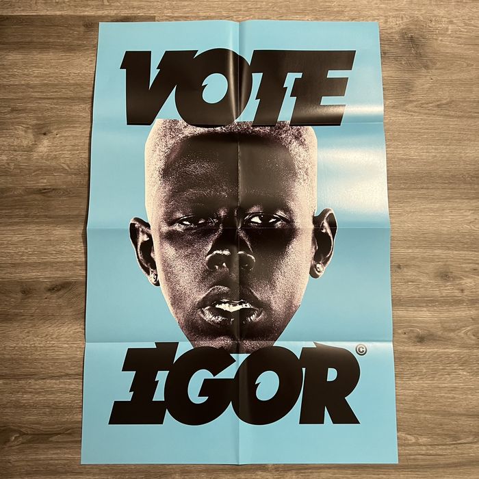 Golf Wang Tyler The Creator Vote Igor Poster Golf Wang | Grailed