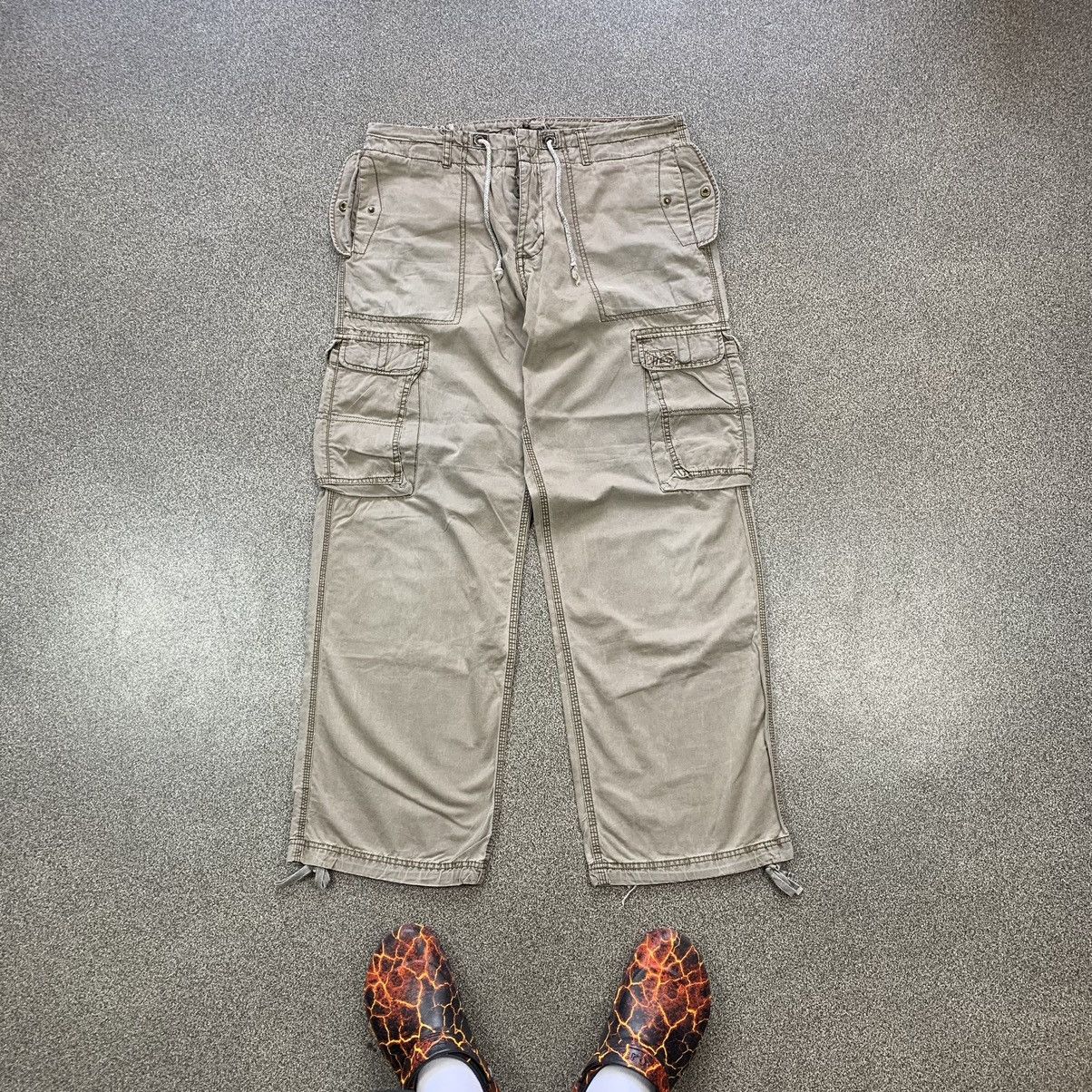 Japanese Brand × Streetwear × Vintage Vintae Y2K Cargo Multipocket Pants Streetwear 90s Style ...