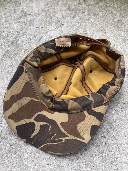 Vintage VINTAGE 6 PANEL WOODLAND CAMO CAMP HAT | Grailed