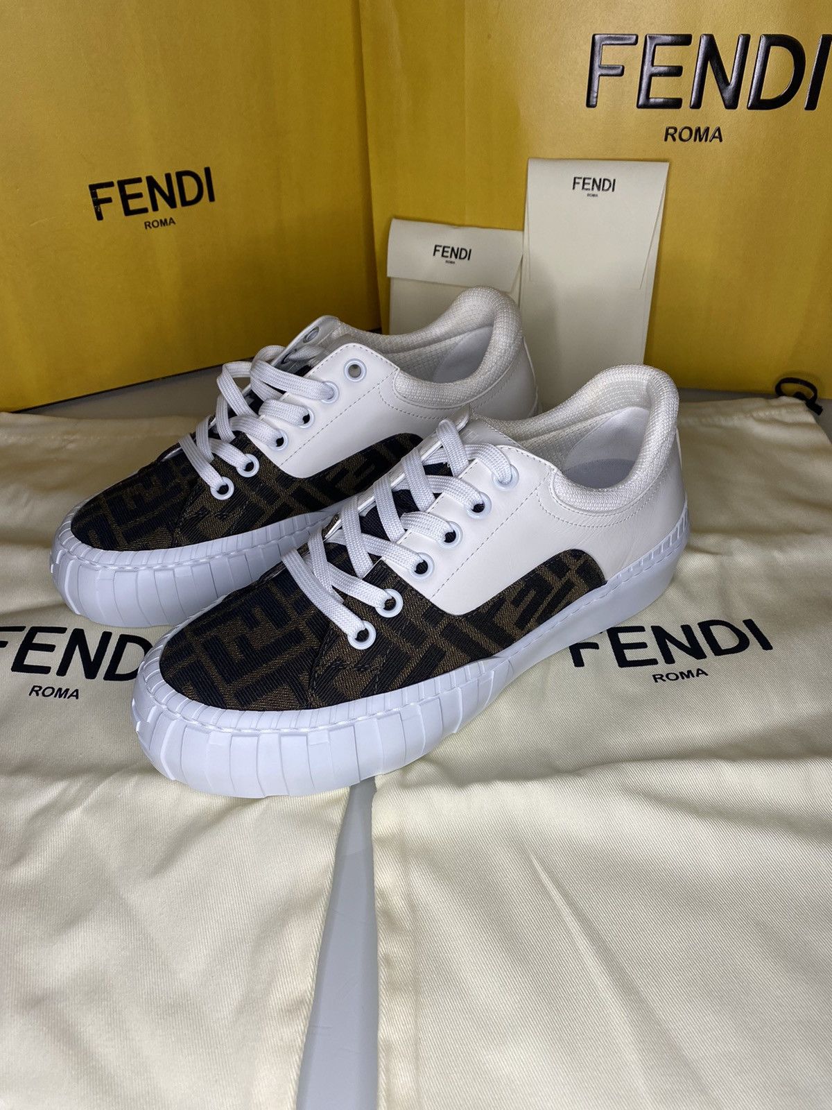 Fendi Fendi Force sneakers | Grailed