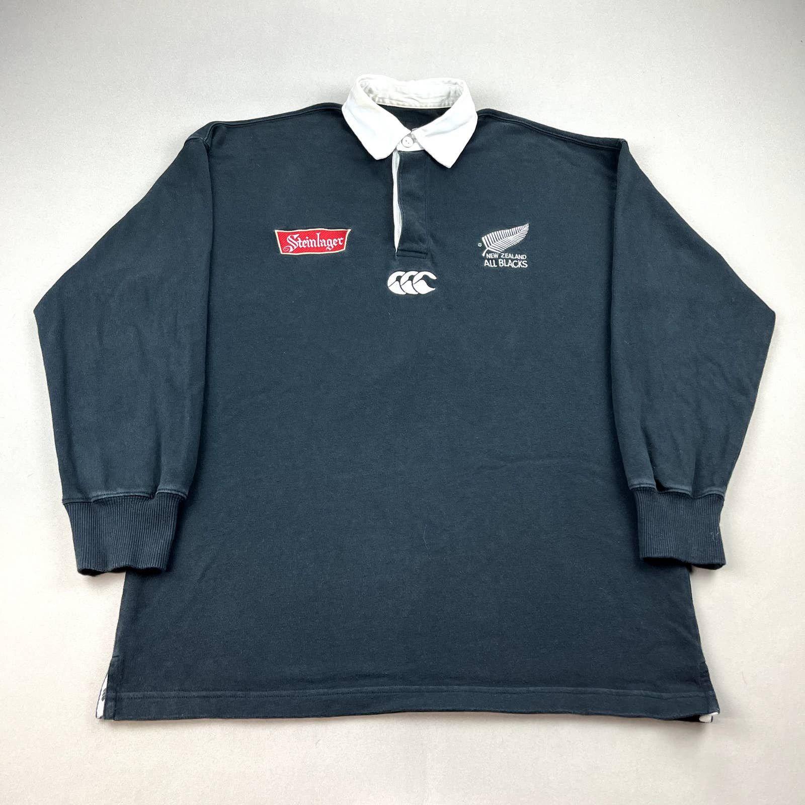 Canterbury of New Zealand × Vintage Vintage All Blacks Rugby Shirt ...