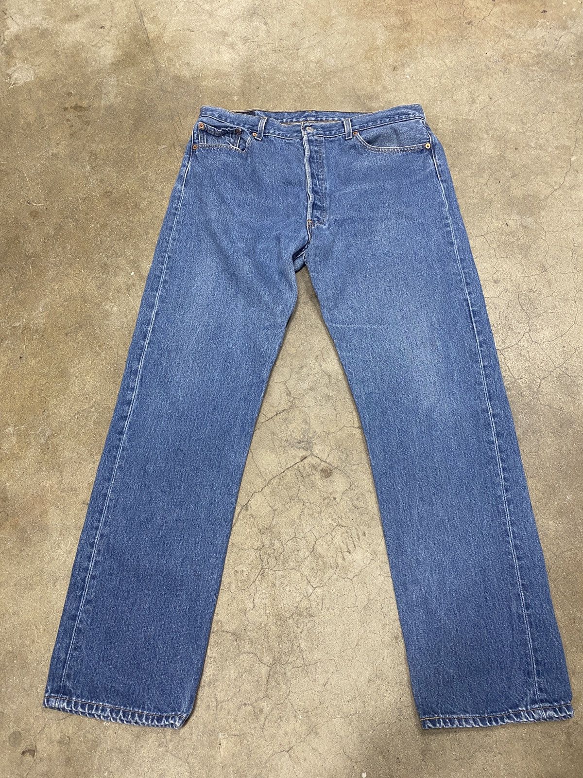 Vintage RARE Vintage Levi’s 501s Blue Denim Jeans 90s | Grailed