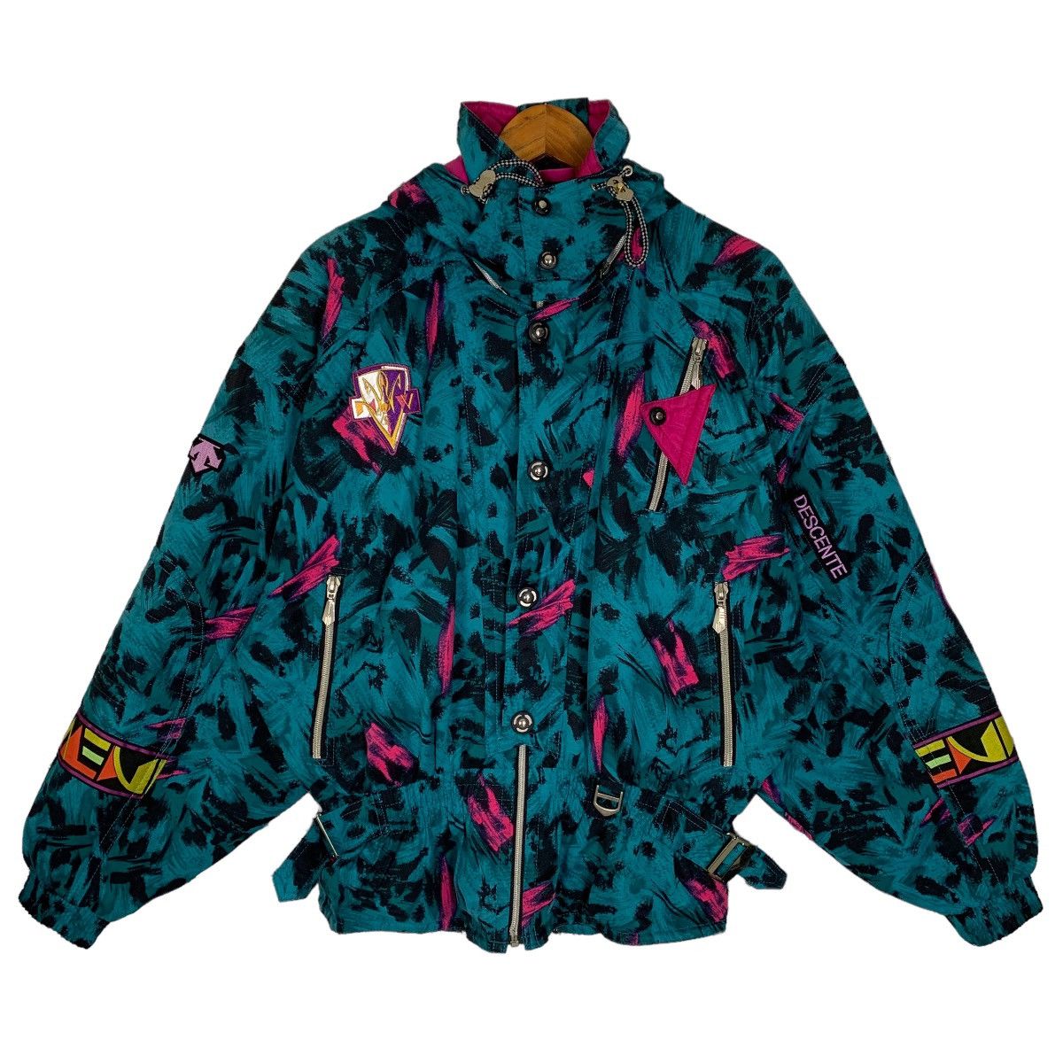 Descente × Japanese Brand × Streetwear Descent Bomber Zipper Jackets ...