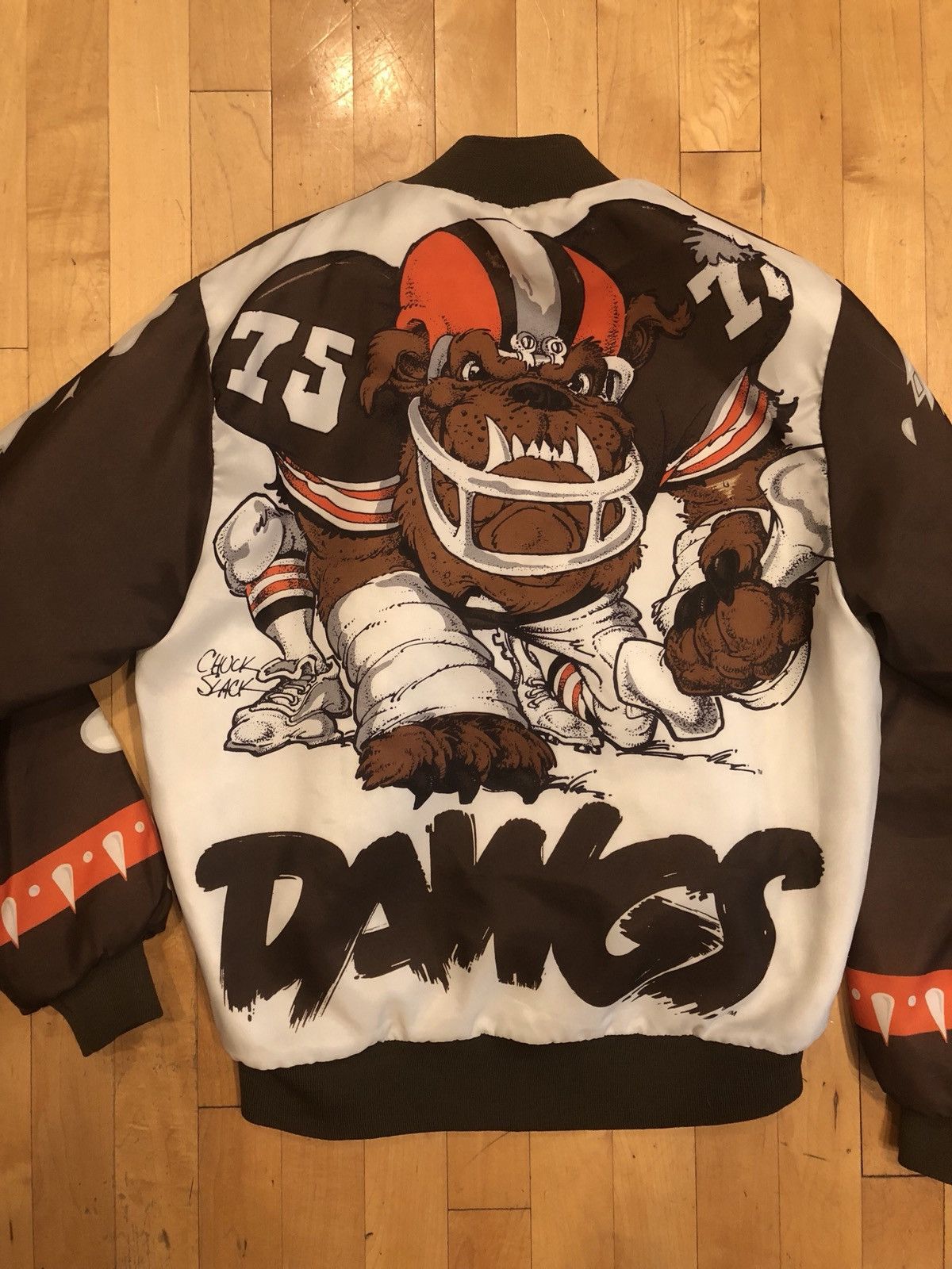 Chalk Line Chalk Line Cleveland Browns Fanimation Light Jacket | Grailed