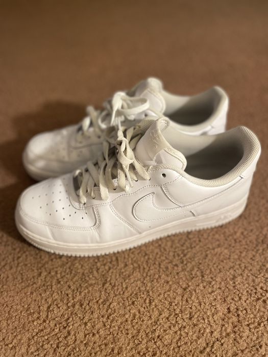 Nike Air Force 1 low top all white | Grailed