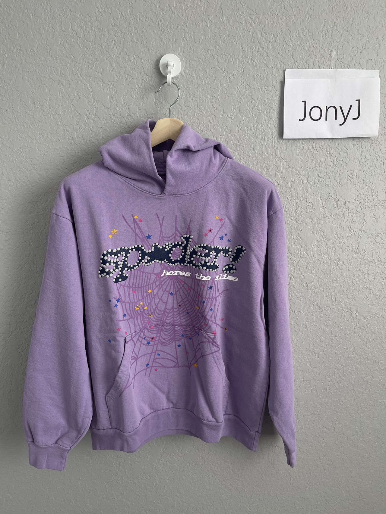 Spider Worldwide × Young Thug Sp5der Acai Hoodie Purple | Grailed