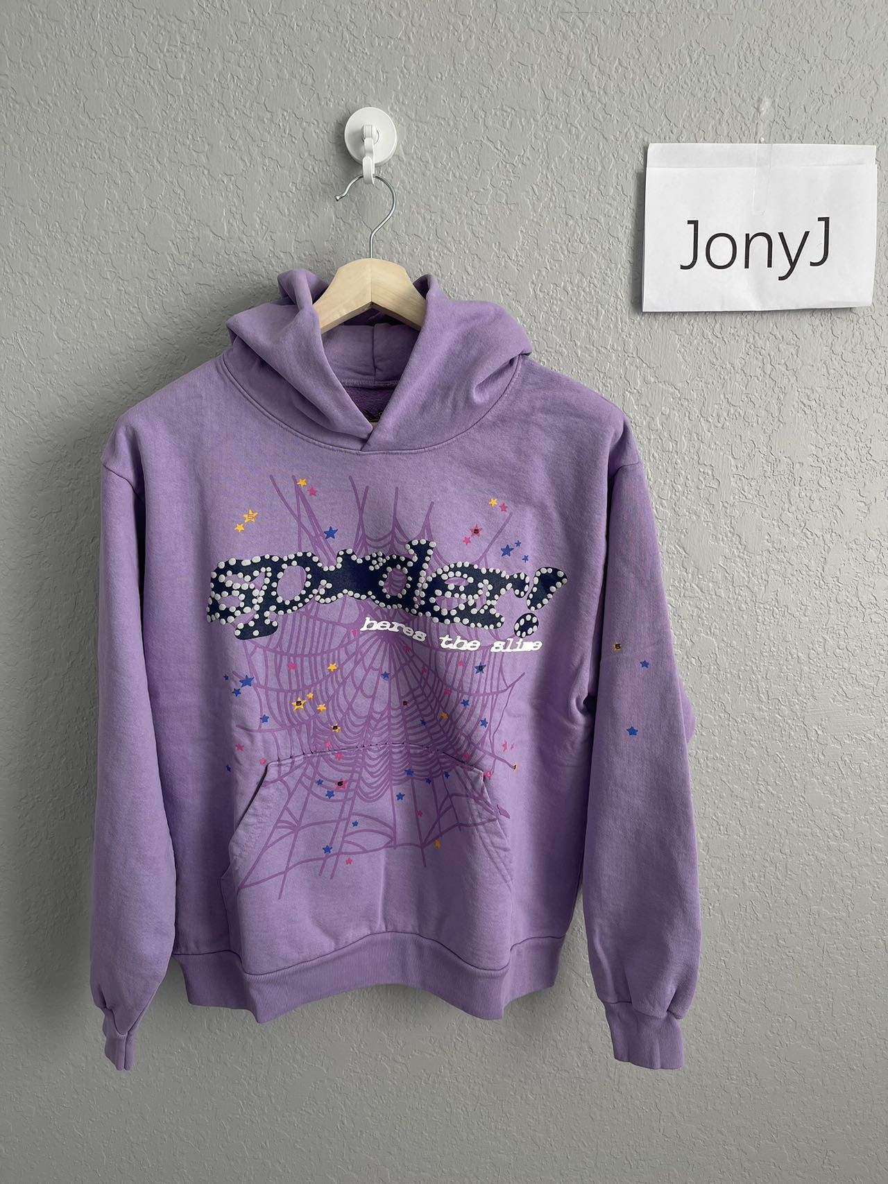 Spider Worldwide × Young Thug Sp5der Acai Hoodie Purple | Grailed