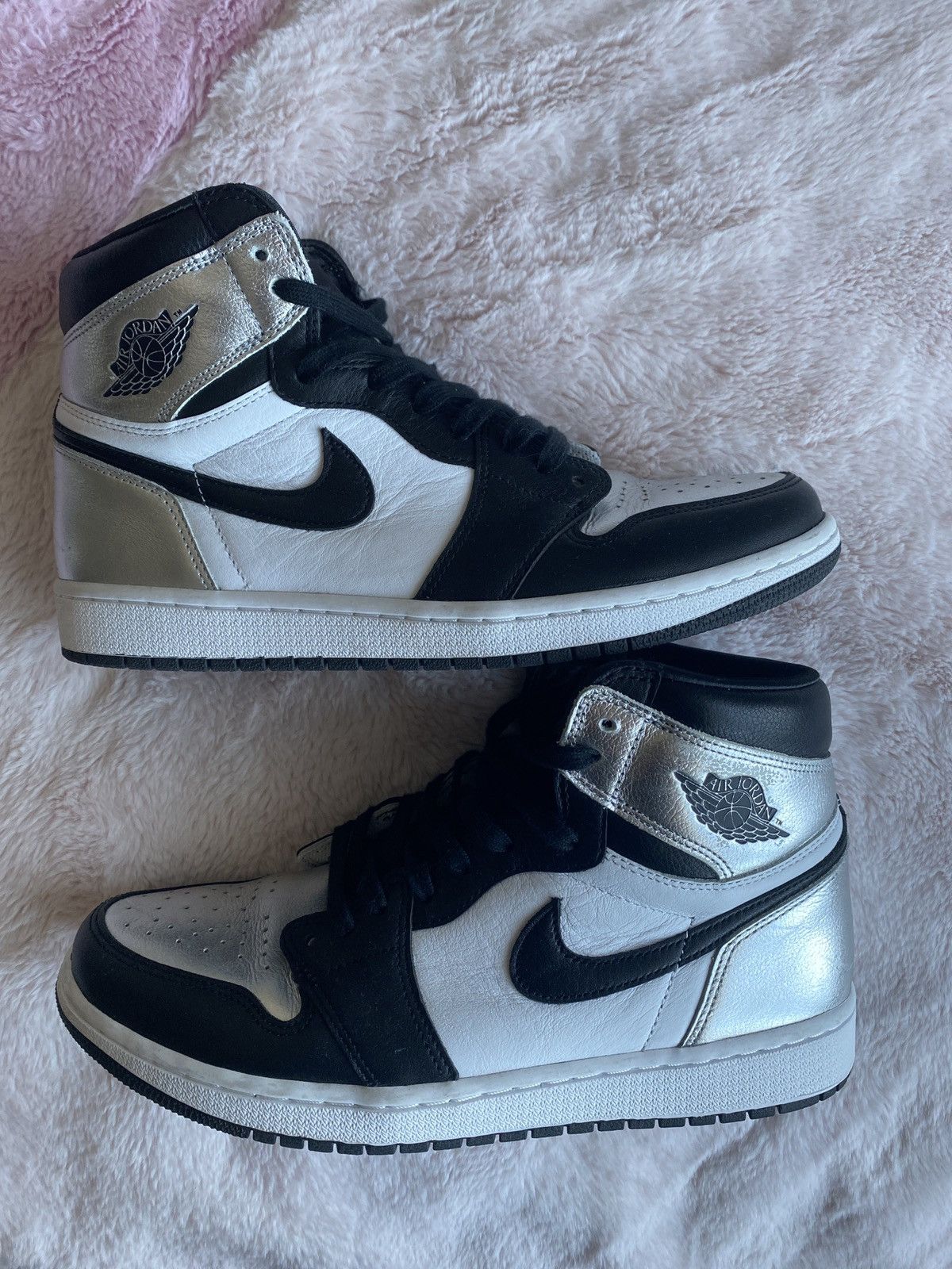 Nike Jordan 1 Silver Toe | Grailed